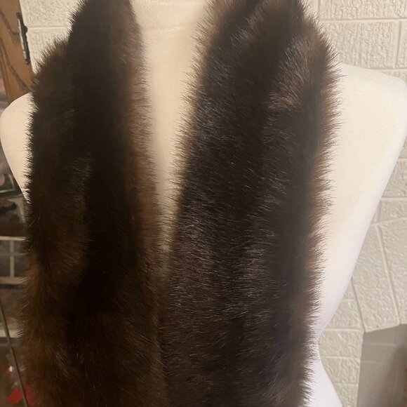 Accessories | Sable Brown Soft Faux Fur Infinity Scarf | Poshmark